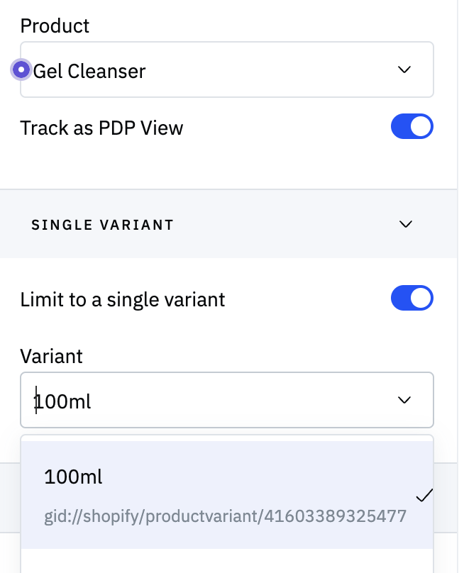 Setting Product Option Defaults
