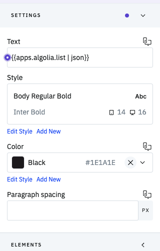 Algolia Search